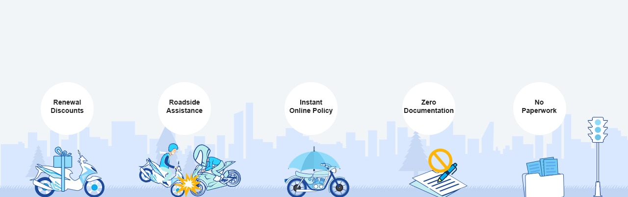 Two Wheeler Insurance : Buy or Renew Bike Insurance Policy Online ...